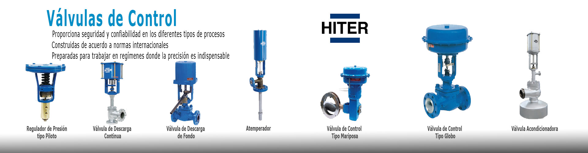Válvulas de control automático industrial - TECNICAT